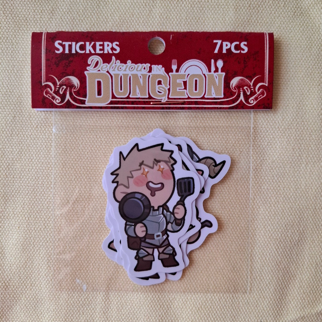 Dungeon Meshi Sticker Pack 7pcs - Etsy