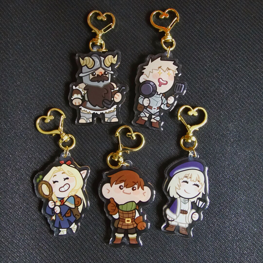 Dungeon Meshi Keychains - Etsy