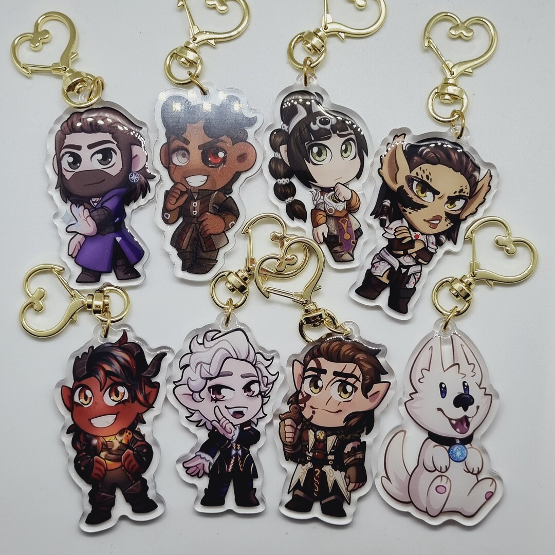 BG3 Keychains - Etsy