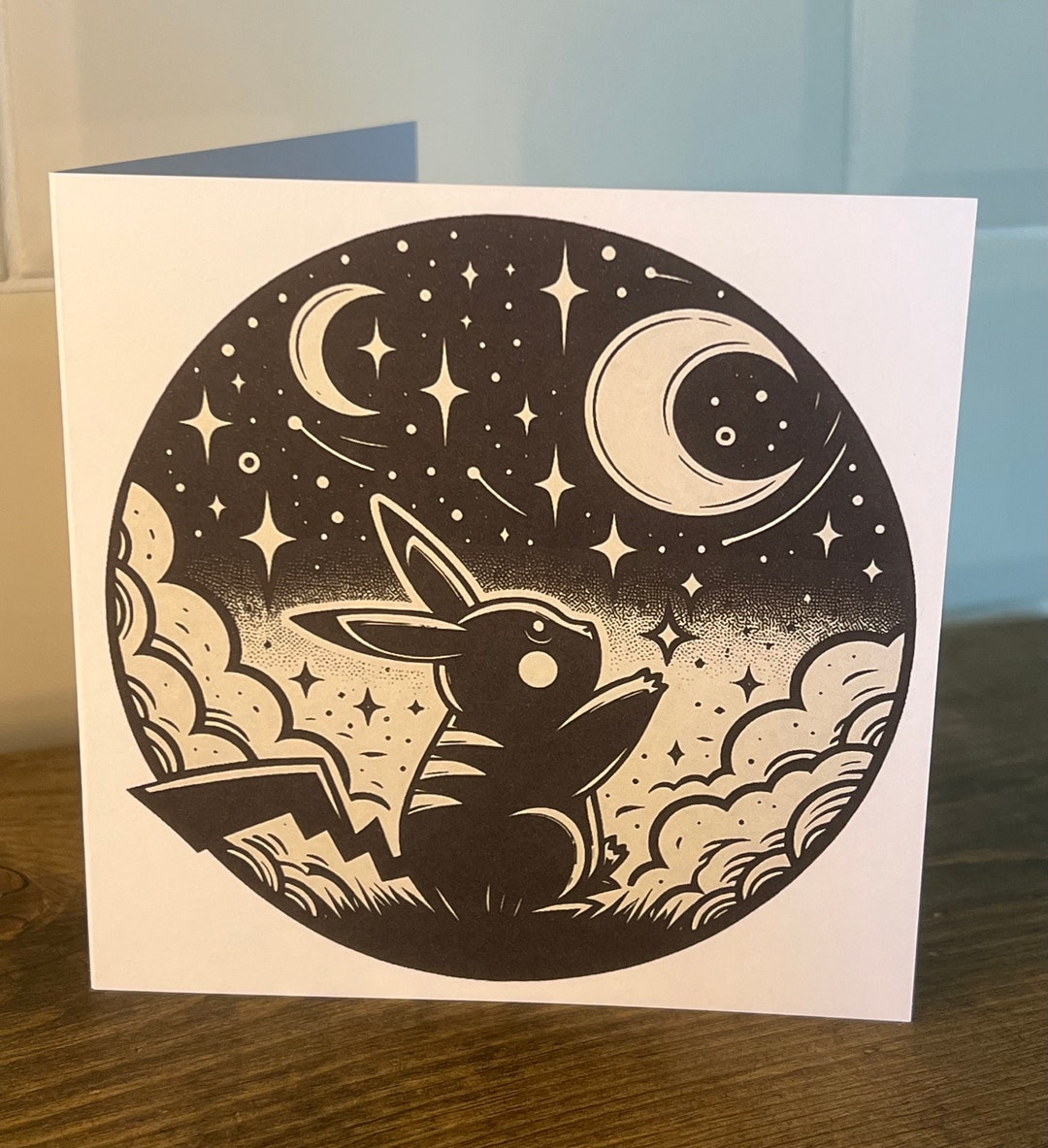 Pikachu - Blank Greeting Card - Etsy