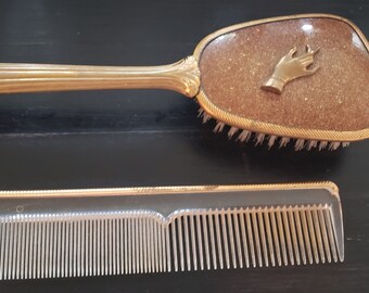 Comb and Brush Set - Etsy