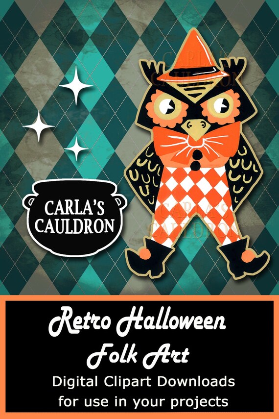 Primitive Halloween Clip Art