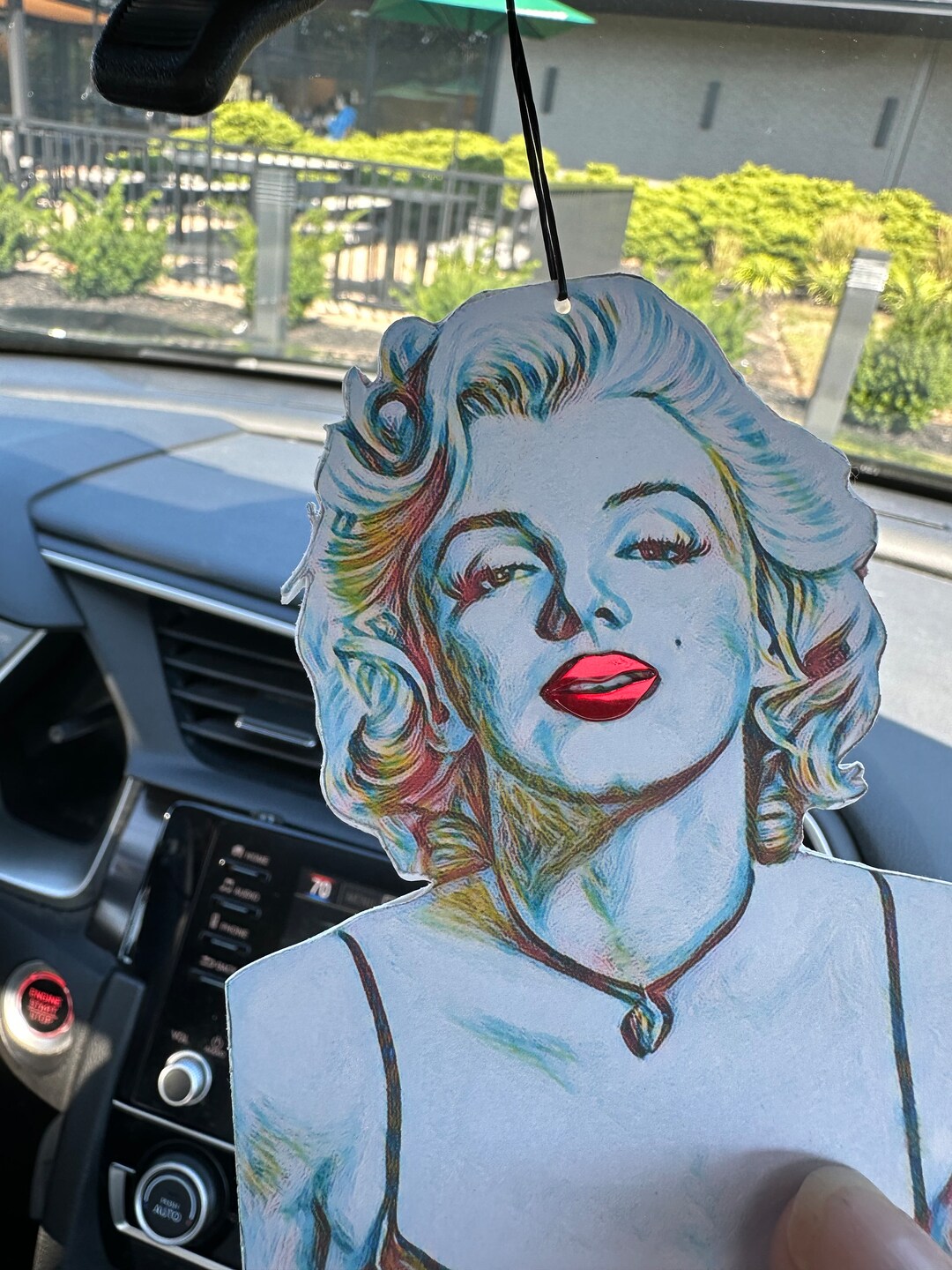 Marilyn Monroe Car Air Freshener PVC Lipstick - Etsy