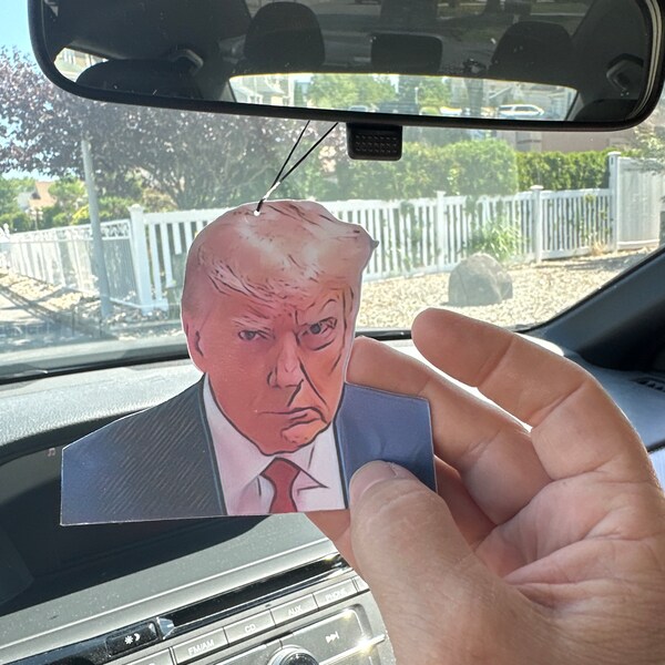 Donald Trump Car Air Freshener - Etsy
