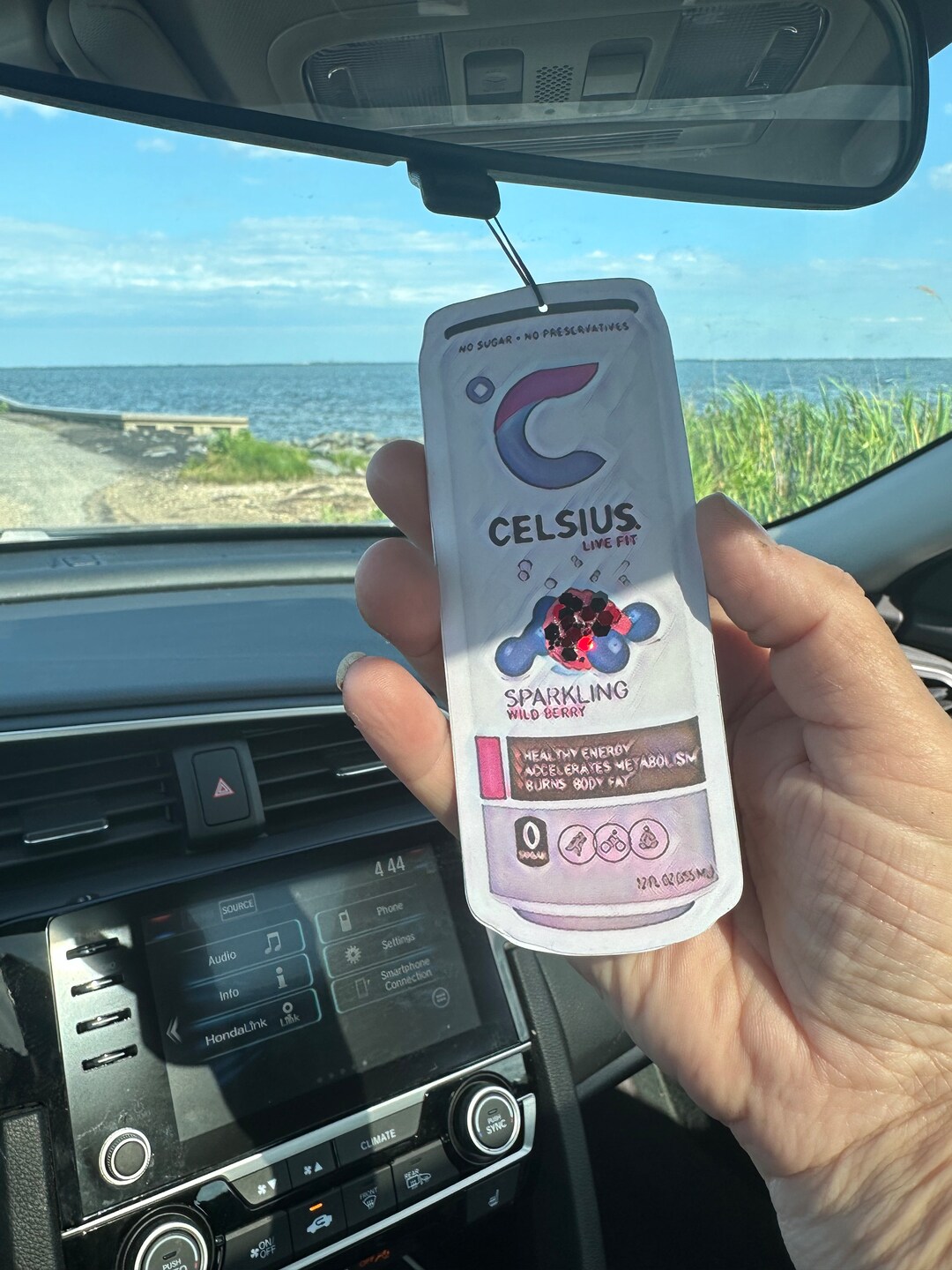 Celsius Energy Drink Inspired Car Air Freshener Graduation Gift Fathers ...