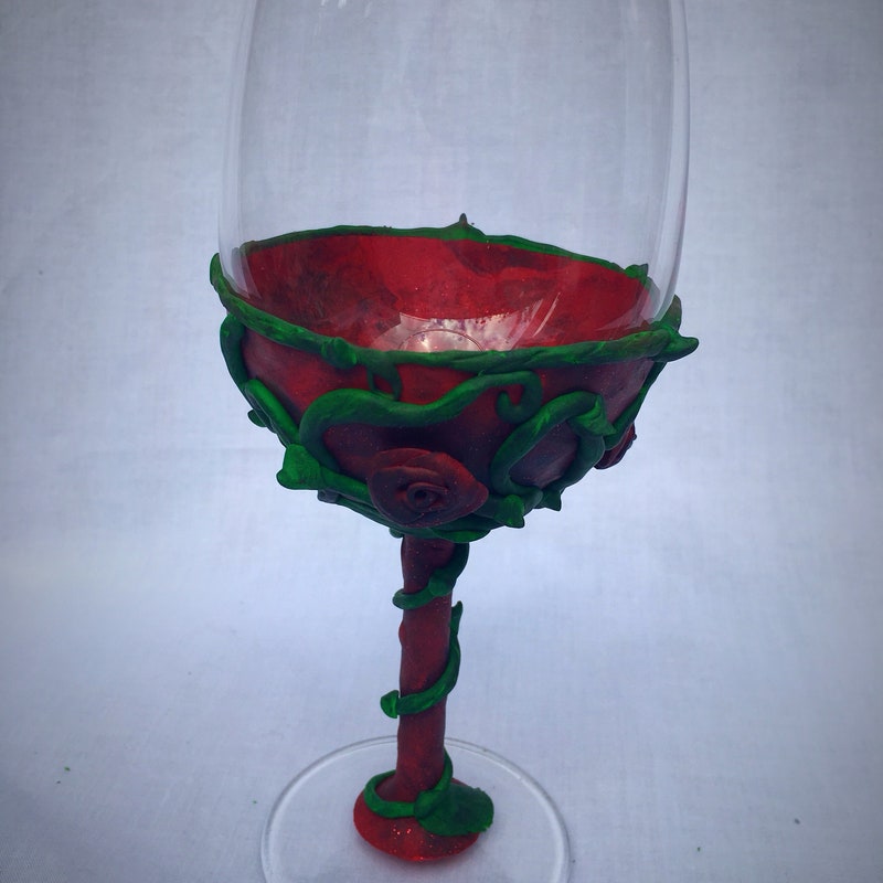 Gothic Wine Glass - Etsy