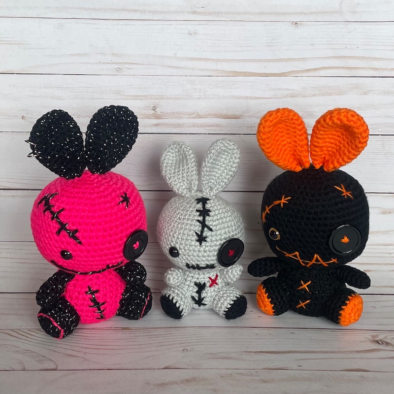 Creepy Bunny Plushies - Etsy