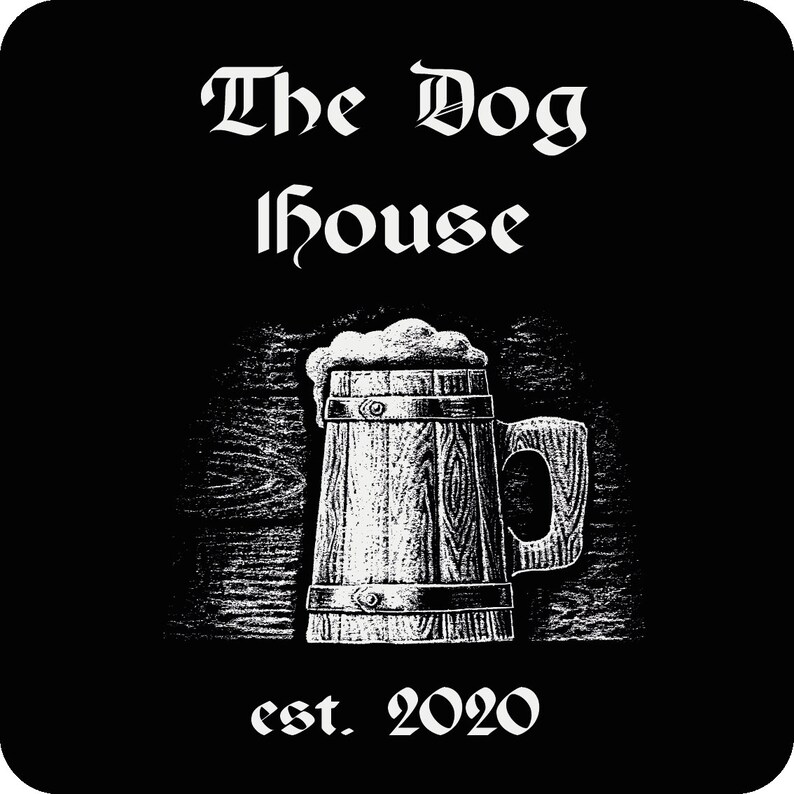 Personalised Beer Tankard Sign Garden Pub Shed Home Bar - Etsy