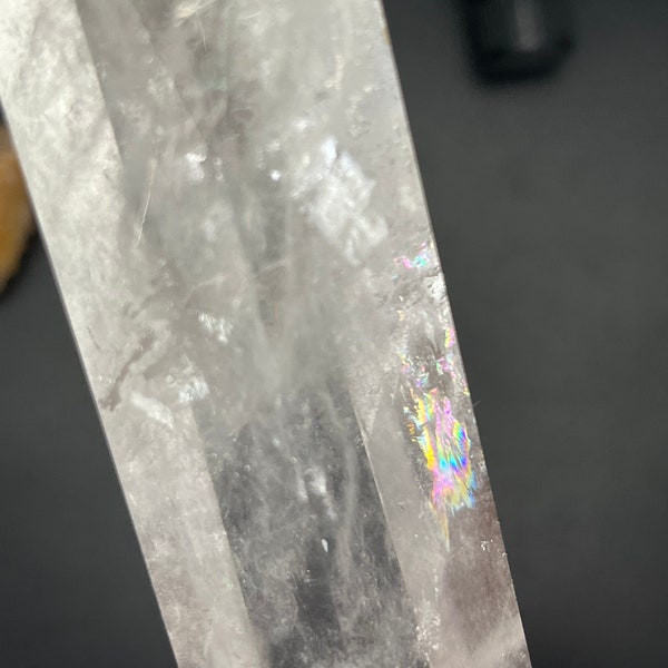 Large Genuine Clear Quartz Tower - Etsy