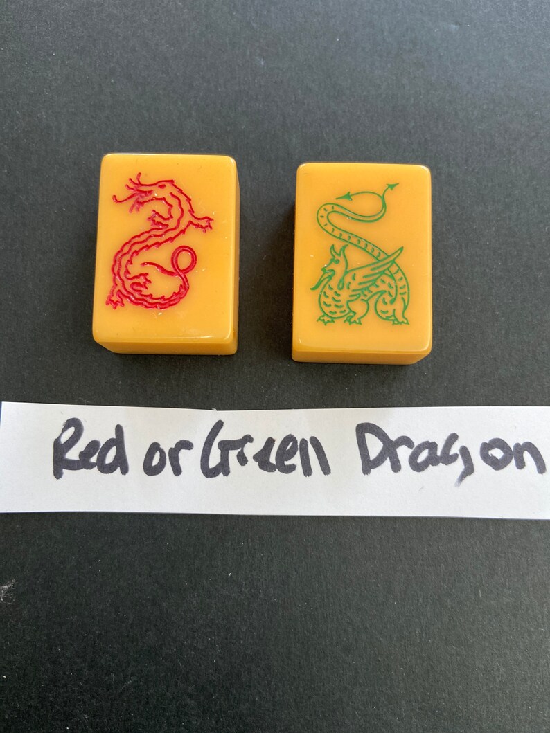 Vintage Upcycled Mahjong Tile Game Pin Brooch Jewelry - Etsy