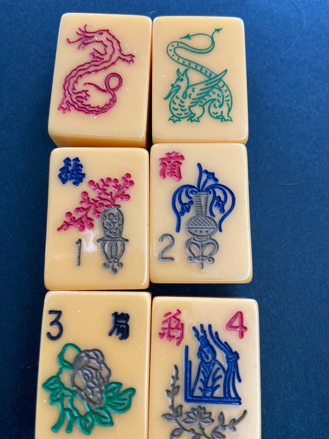 Vintage Upcycled Mahjong Tile Game Pin Brooch Jewelry - Etsy