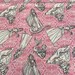 Disney Princess Flannel Fabric Material Pink Belle Ariel Snow - Etsy