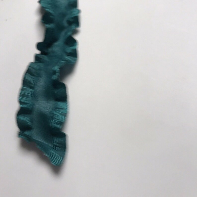 Wrights Double Ruffle Ribbon 7/8 Hunter Green 10 Yard 30 - Etsy