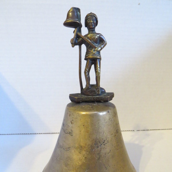 Antique Soldier Bell - Etsy