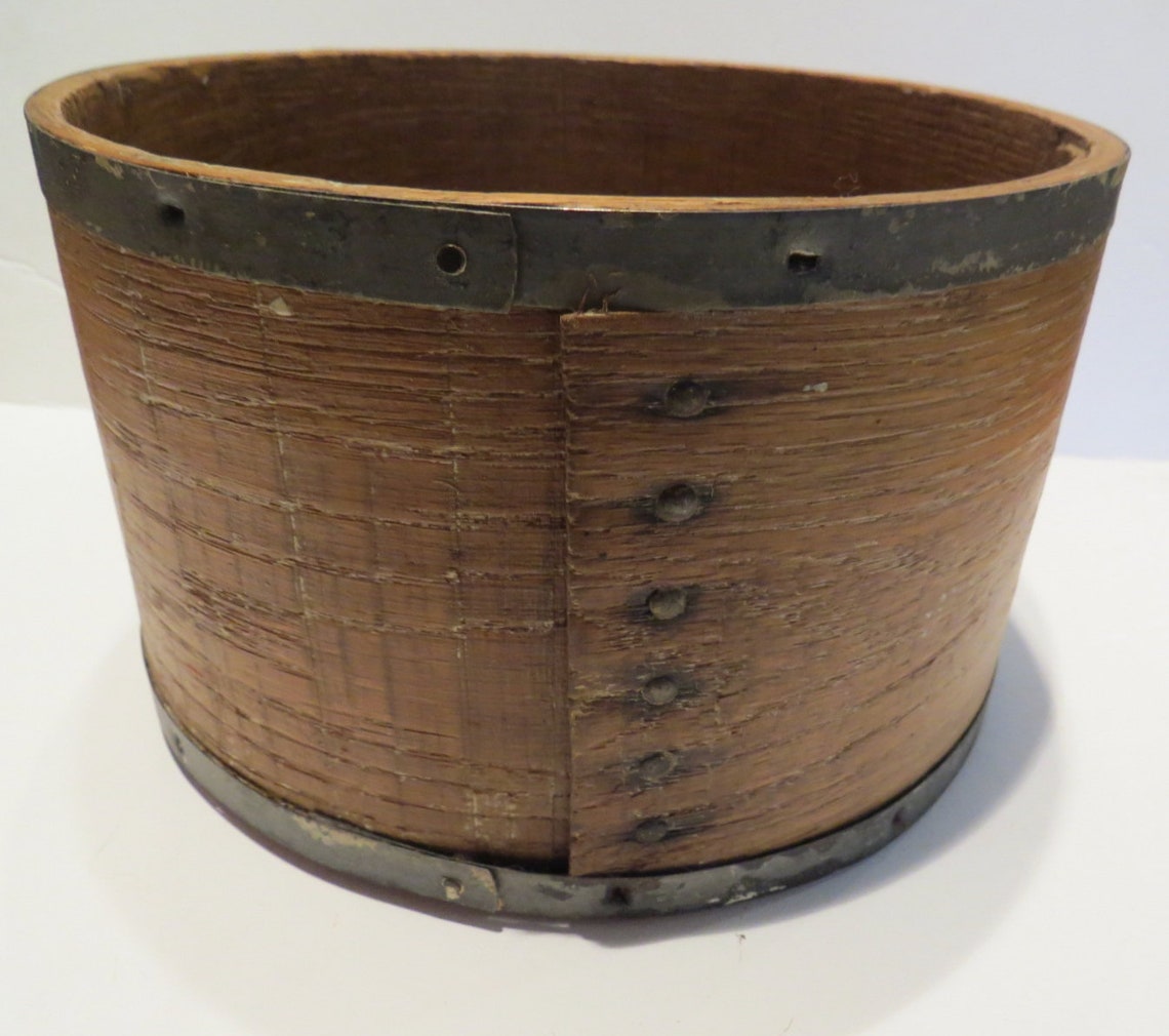 Scarce Find Antique Original Primitive Firkin/grain Measure Dating 1800 ...