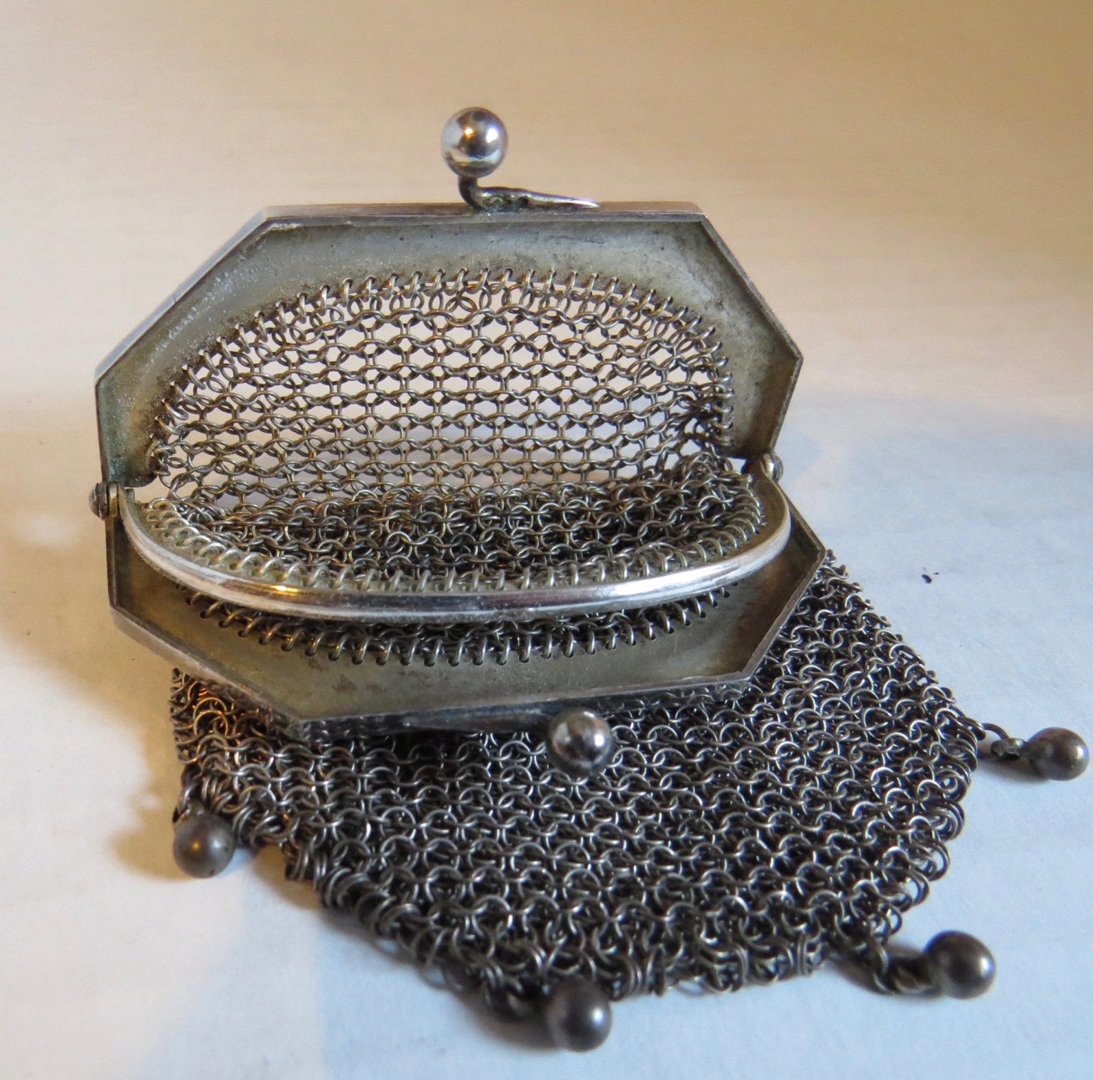 Romantic Reminiscence Elegant Chain Mail Coin Purse to Flaunt Today - Etsy