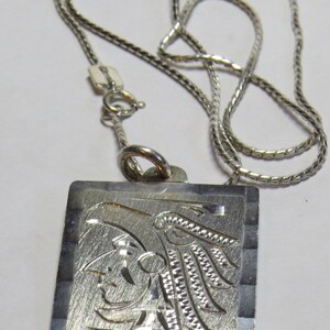 Sterling Hand Designed Mexican Silver Necklace - Etsy