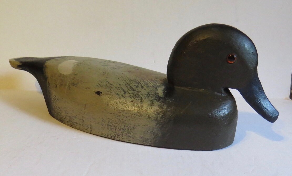 Tom Martindale Signed Carved Wooden Duck Decoy Probably From 1980's. - Etsy