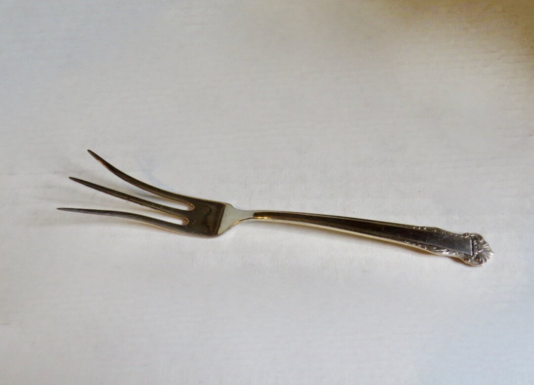 Scarce Find LUNT Sterling Silver Lettuce Fork - Etsy