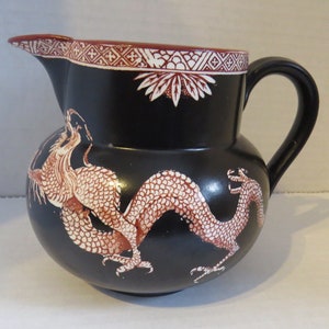 Stunning Vintage CETEM WARE C T Maling & Sons Pottery Dragon Jug - Etsy