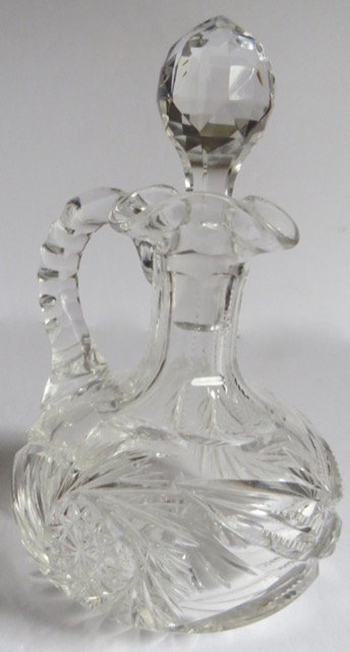 Exceptionally Fine Crystal Pinwheel Decanter - Etsy Canada