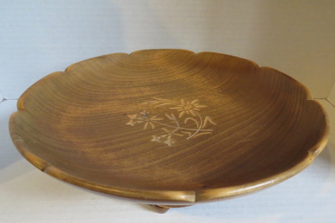 Swiss Music Box Plate Weggiserlied Nostalgic Wooden - Etsy