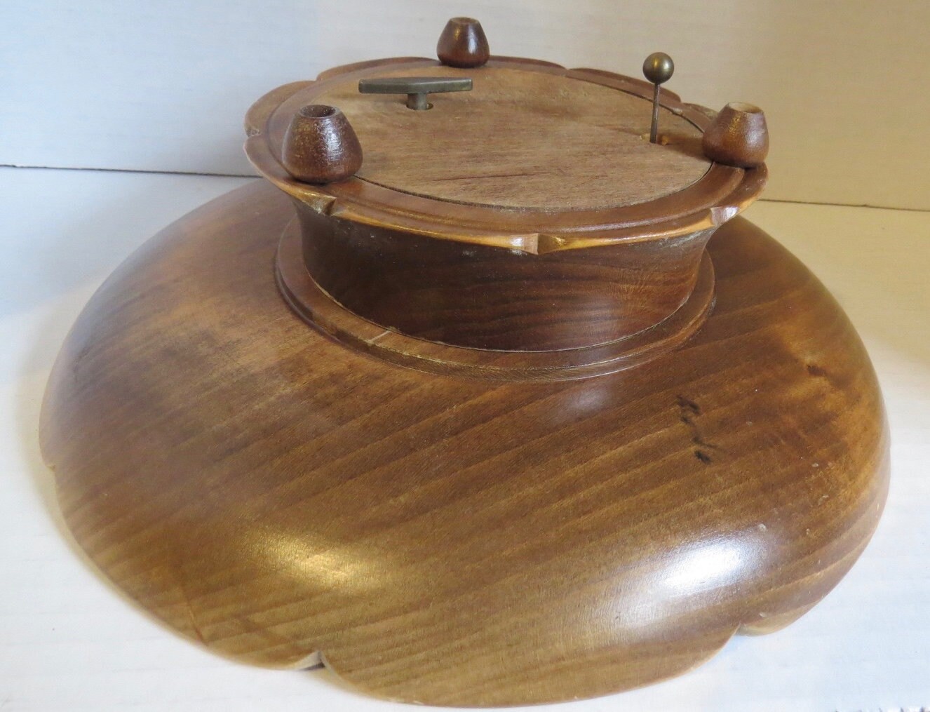 Swiss Music Box Plate Weggiserlied Nostalgic Wooden - Etsy