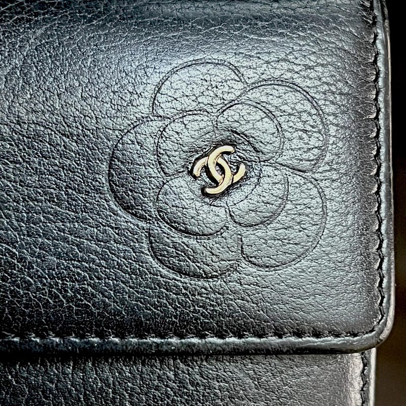 Chanel Logo Wallet - Etsy