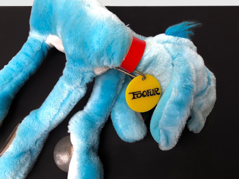 Vintage Foofur Plush Blue Bloodhound Dog With Tag 1988 - Etsy