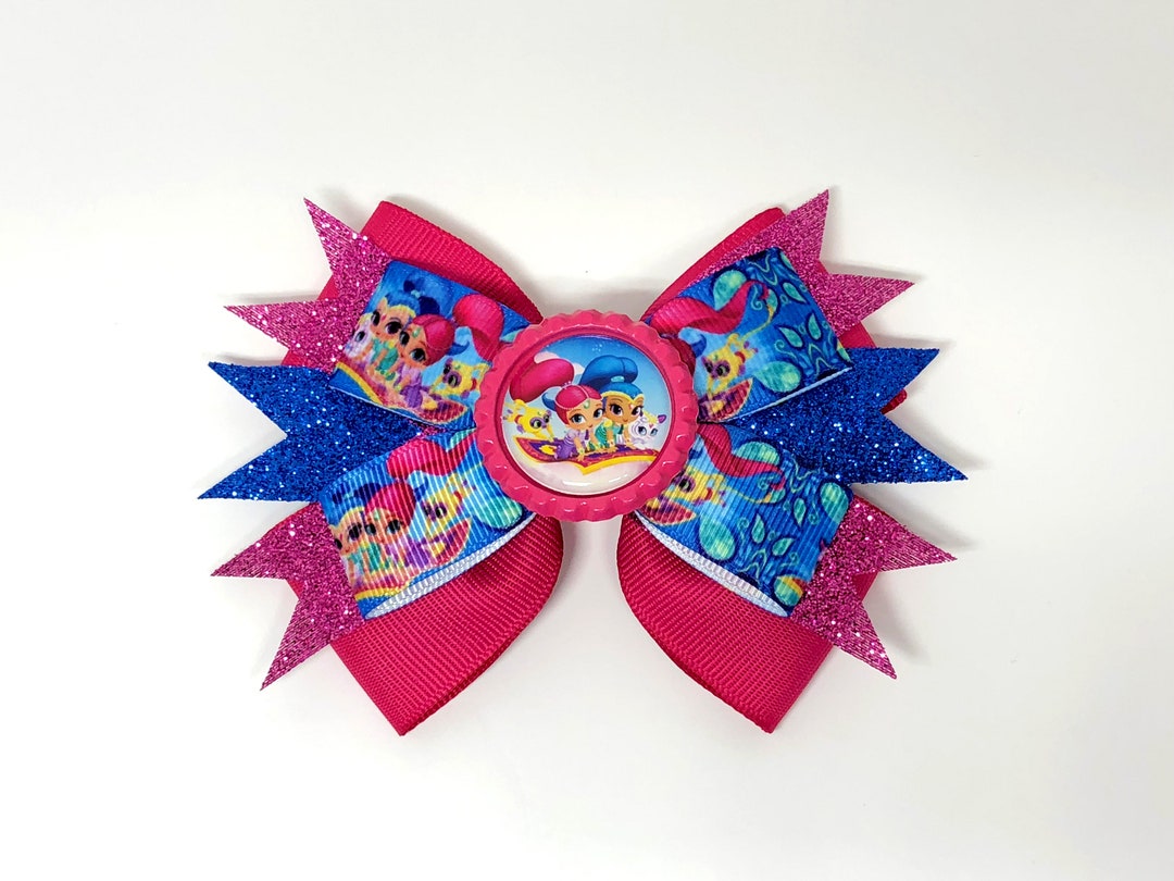 Shimmer and Shine - Nickelodeon Genie Hair Bow - Etsy