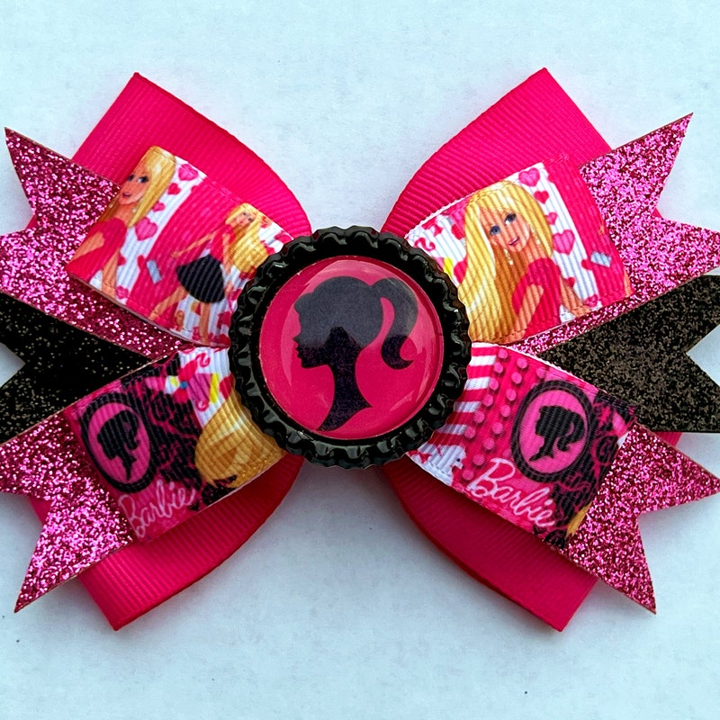 Barbie Hair Bow - Etsy