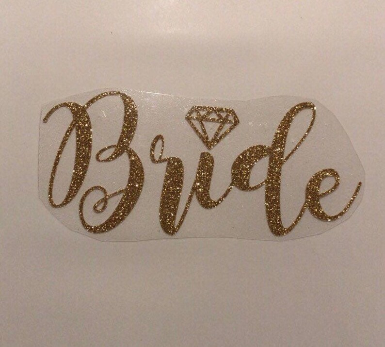 Bride Iron On Transfer Wedding Iron On Transfer Bride Squad Etsy