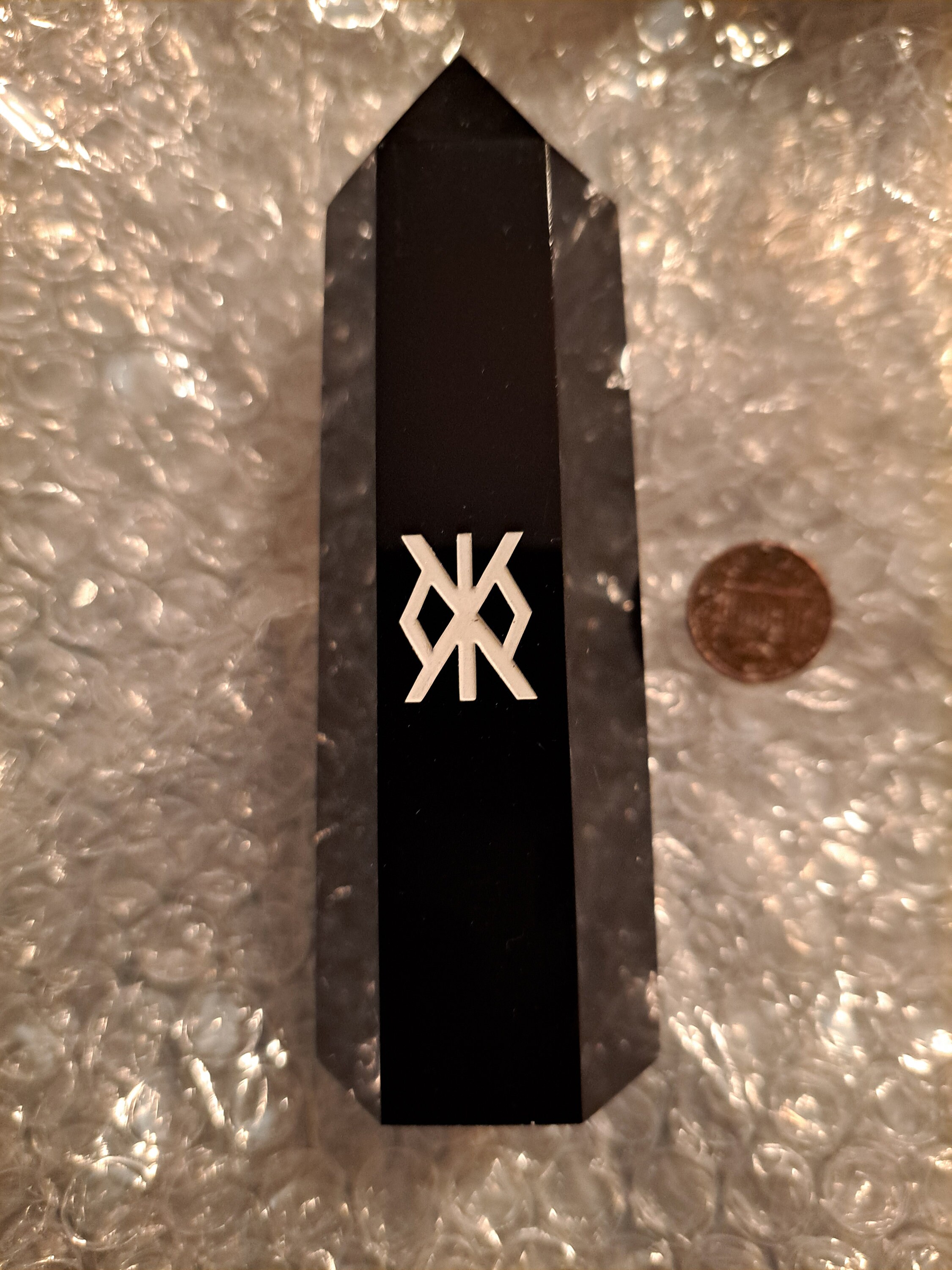 Black Obsidian Runestone Rune Stone Bitcoin Crypto Runes ᛤ - Etsy