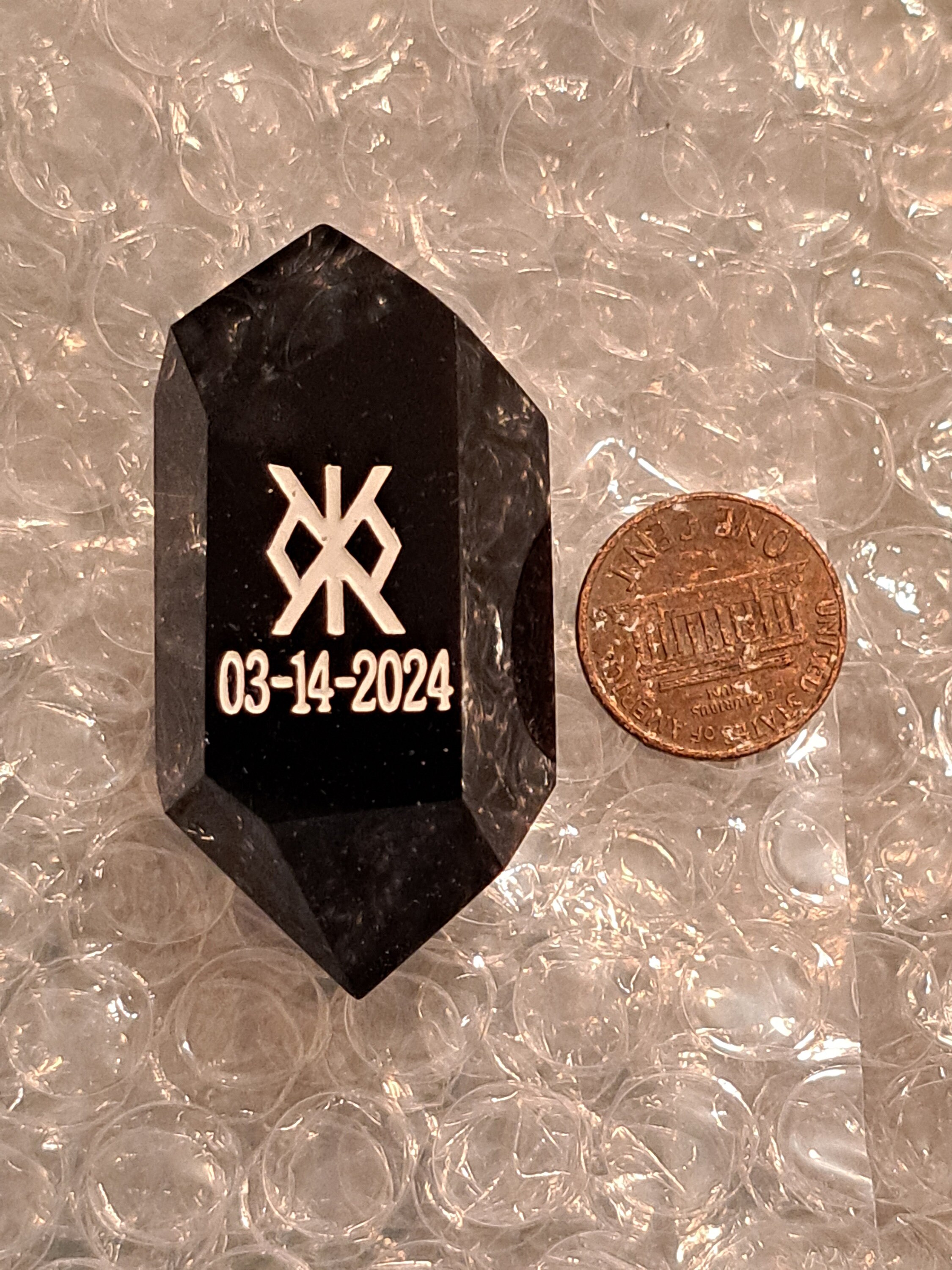 Black Obsidian Runestone Rune Stone Bitcoin Crypto Runes ᛤ - Etsy