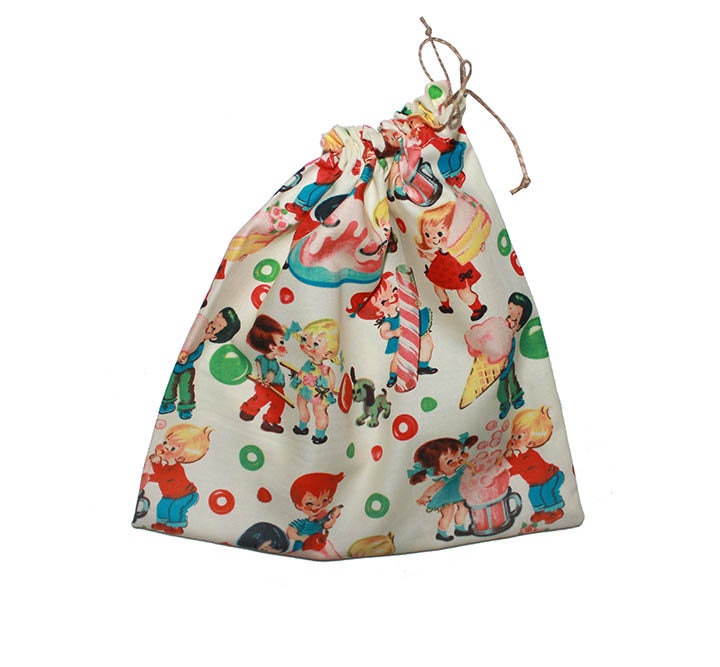 Vintage Candy Sweets Gift Bags Retro Gift Bag Birthday Gift | Etsy