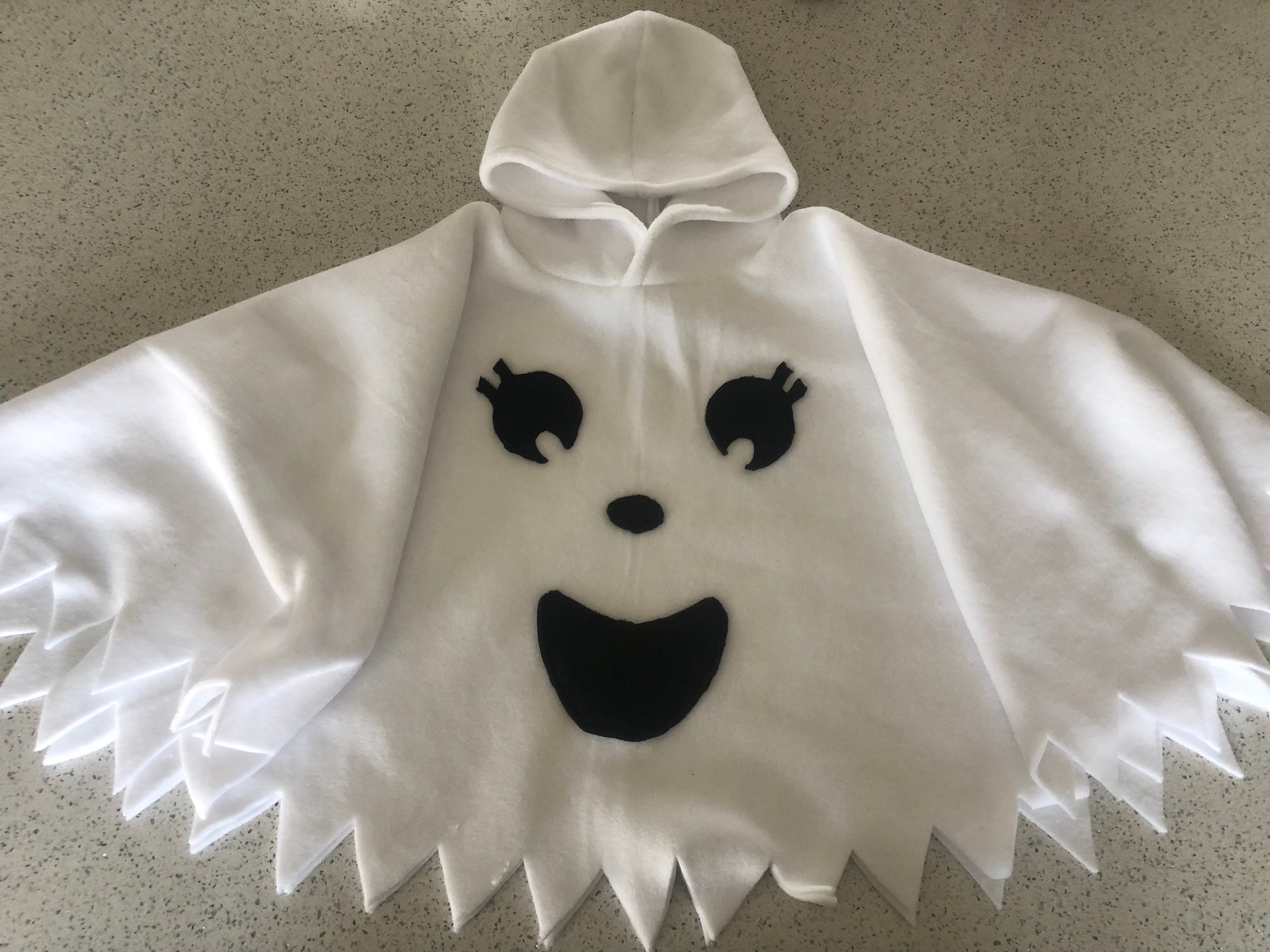 Create a Ghost Car Seat Poncho Ghost Costume Kids Toddler Child Baby ...