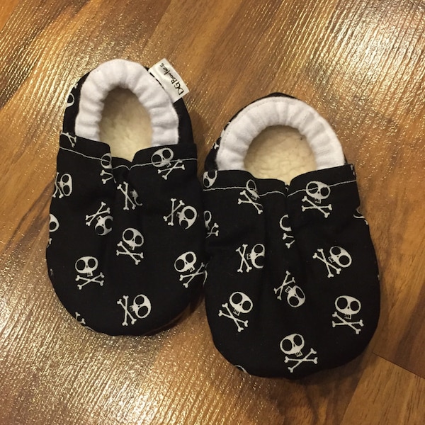 Baby Skull Shoes - Etsy