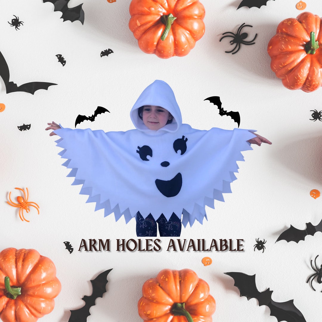 Ghost Car Seat Poncho Ghost Costume Kids Toddler Child Baby Poncho ...