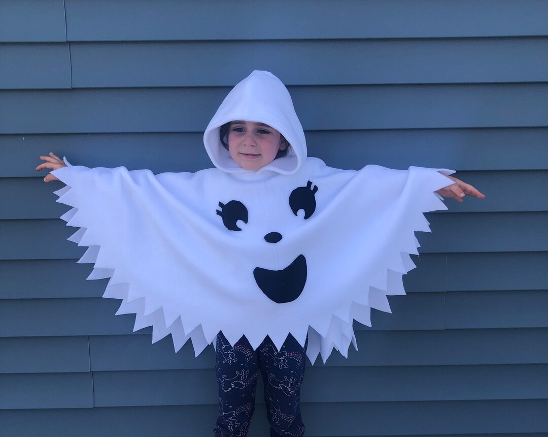 Create a Ghost Car Seat Poncho Ghost Costume Kids Toddler Child Baby ...