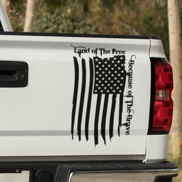 Usa Flag Decal - Etsy