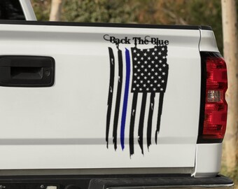 Back the Blue Flag - Etsy