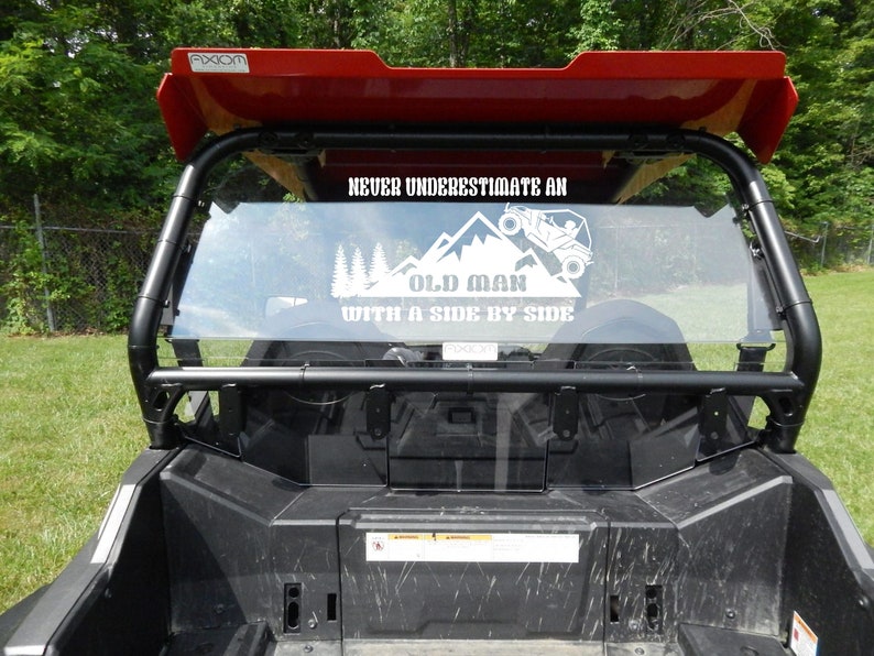 Side by Side ATV Sticker Utv Riding Tailgate Rzr Decal - Etsy