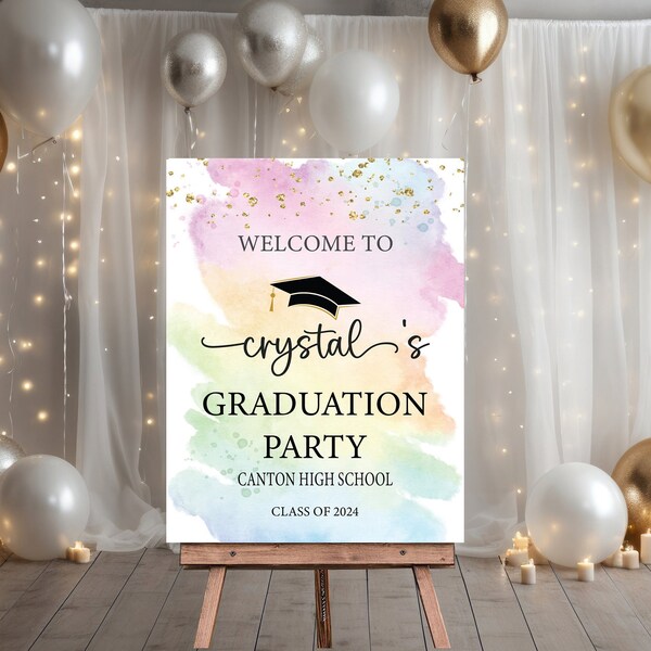Rainbow Graduation - Etsy