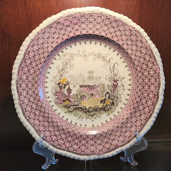 Purple Transferware - Etsy