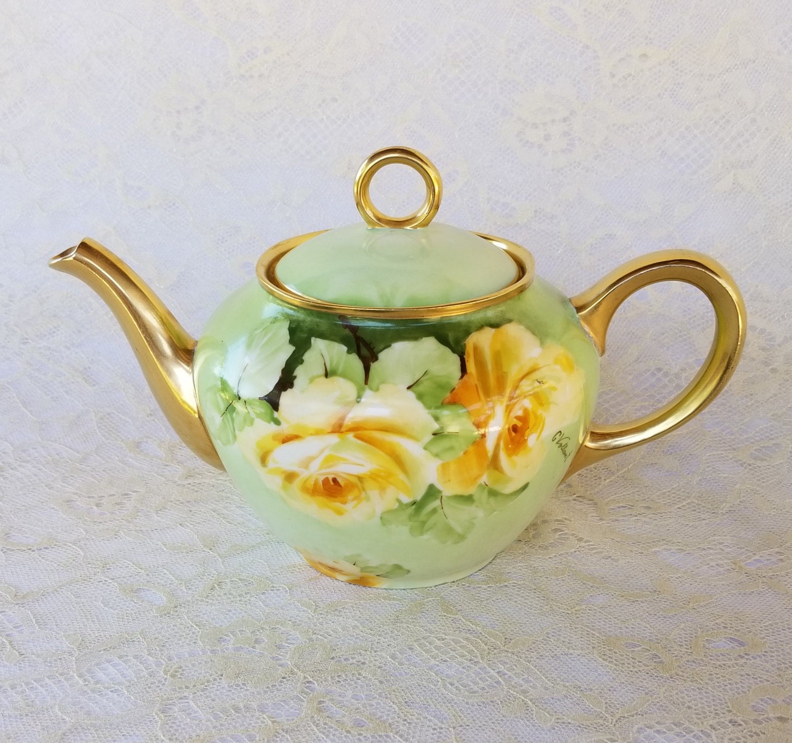 Vintage Vienna Teapot Turn Potteries Austrian Teapot | Etsy