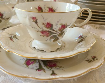 Rosenthal Moss Rose China - Etsy
