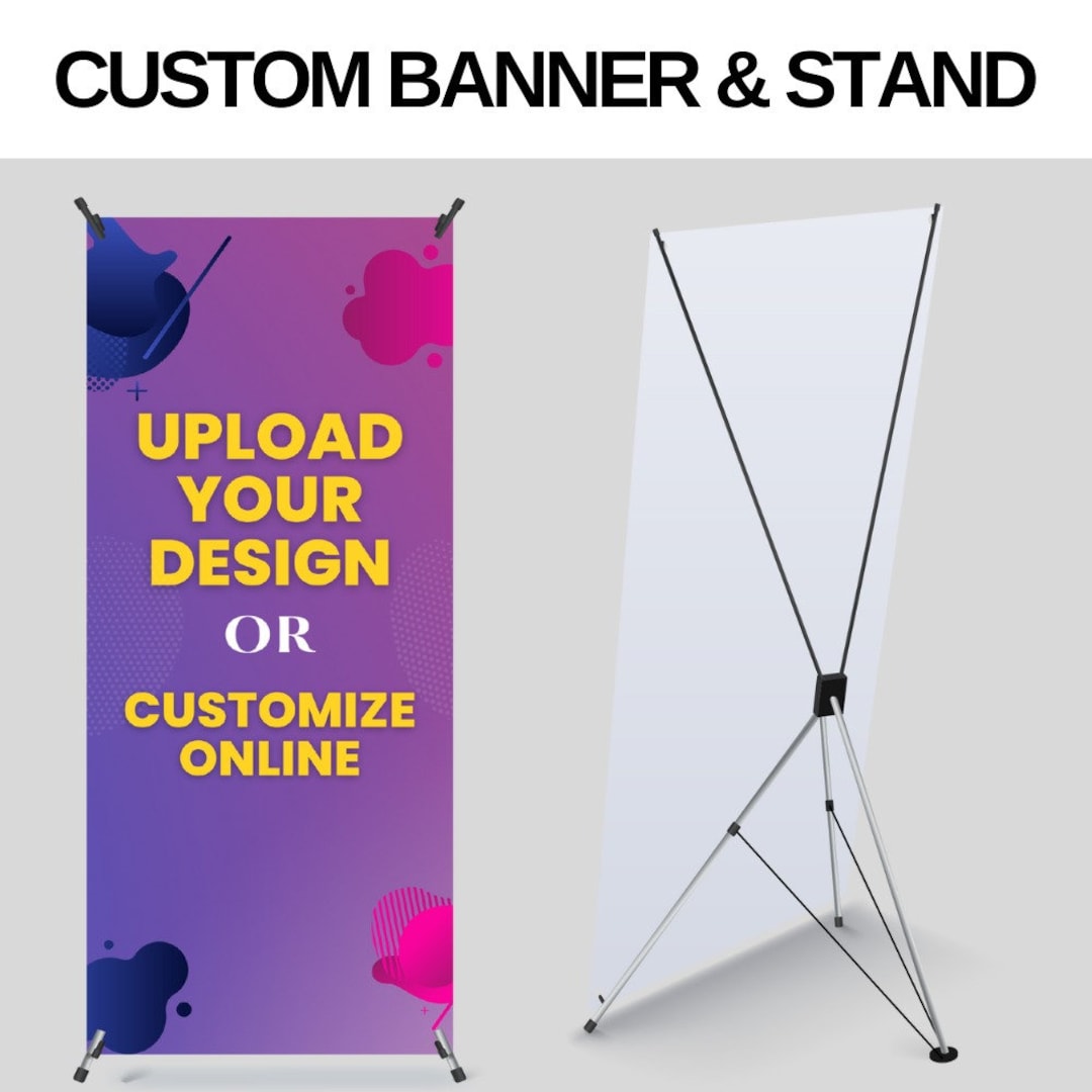 Custom X-stand Banners | Business Banner Stand | X-banner Business ...