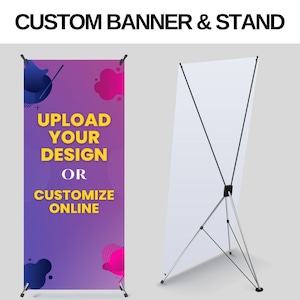 Custom X-stand Banners | Business Banner Stand | X-banner Business ...