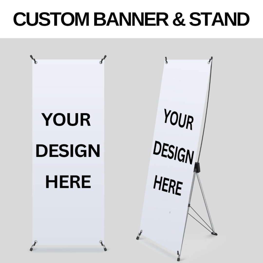 Custom X-stand Banners | Business Banner Stand | X-banner Business ...