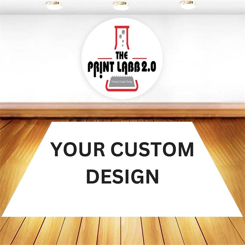 Custom Floor Decal Sticker Removable Sticker Vinyl Floor Banner ...